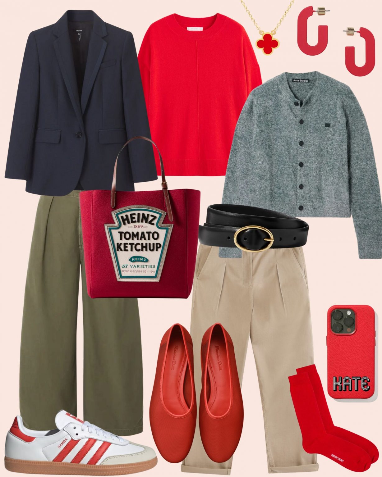 A Pop Of Red - WearsMyMoney