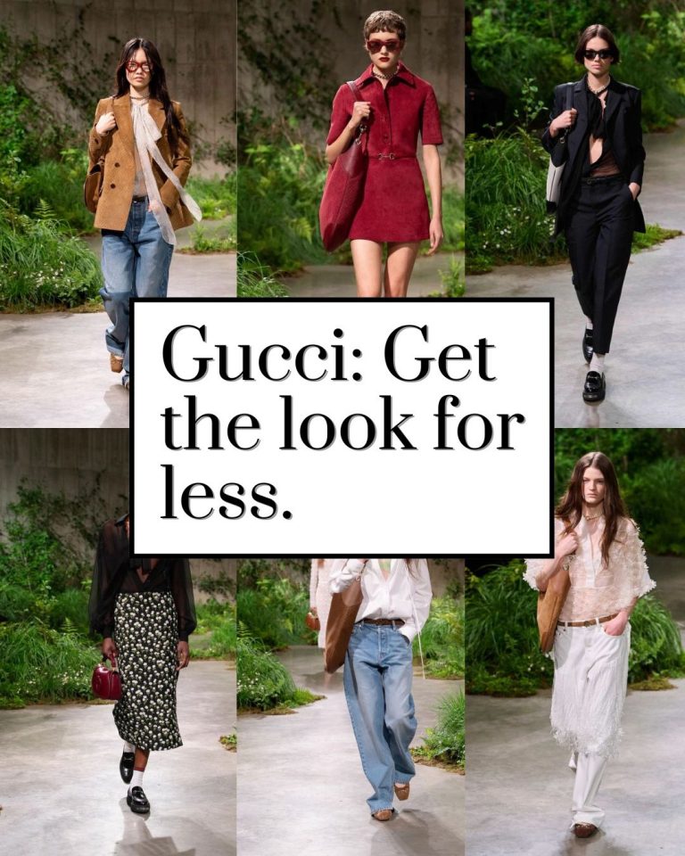 Gucci: Get the look for less - WearsMyMoney
