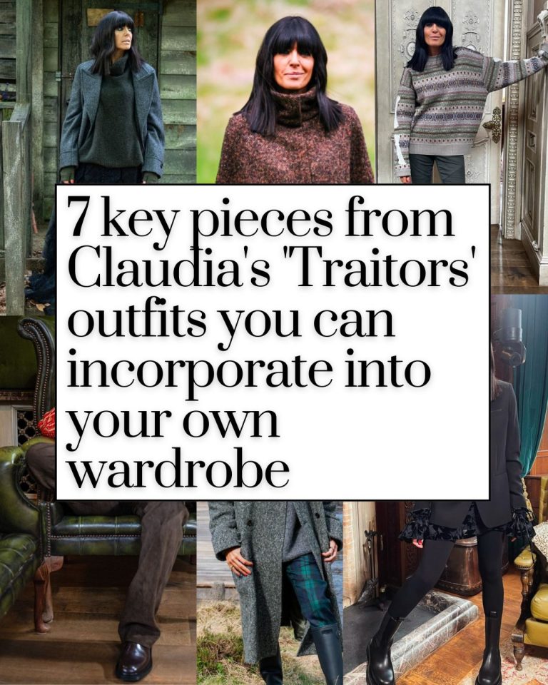 7 Key Pieces from Claudia's 'Traitors' Outfits You Can Incorporate into ...
