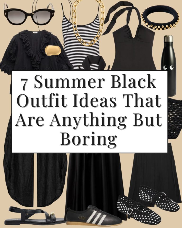 7 Summer Black Outfit Ideas That Are Anything But Boring - WearsMyMoney